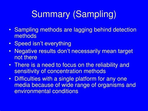 Ppt Sampling And Detection Of Microorganisms In The Environment