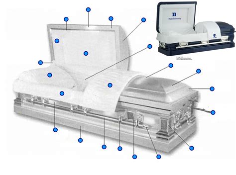 Casket Parts Comprehensive Diagram Diagram Quizlet