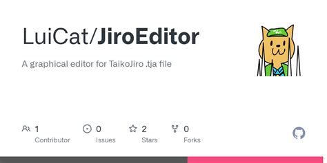 GitHub LuiCat JiroEditor A Graphical Editor For TaikoJiro Tja File