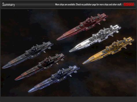 Spaceship Battlecruiser Kyushu 3d Model Starship Concept Starship