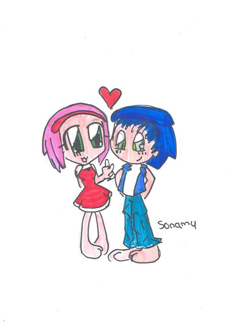 Chibi Human Sonamy By Krazy Angel On Deviantart