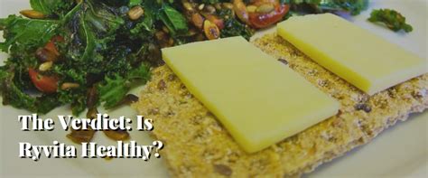 Is Ryvita Healthy How Many Calories Does It Have My Healthy Balance