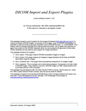 Imagej Save As Dicom Fill Online Printable Fillable Blank PdfFiller
