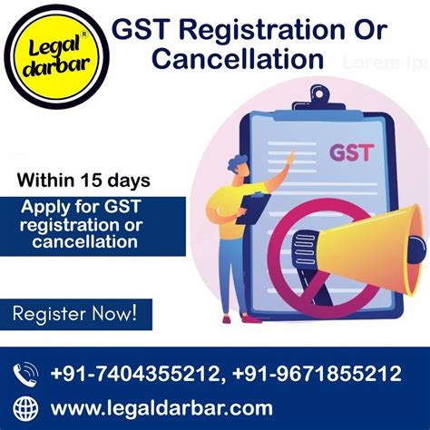 Gst Registration Or Cancellation Services At Rs 2000 In Sonipat Id
