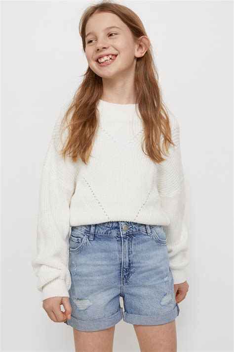 Relaxed High Waist Shorts