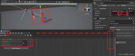 unity animation 使用animator控制动画 哔哩哔哩