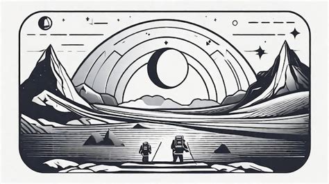 Premium Ai Image Exploring The Lunar Surface