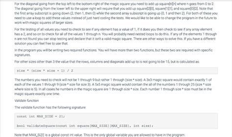 Solved C Requirements • The Program Must Make Use Of A Two