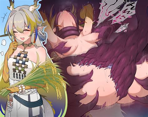 Rule 34 1girls Anus Arknights Ashiba Ass Asshole Bare Shoulders Bite