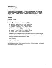 Module Unit Assignment B Doc Module Unit Assignment Part B