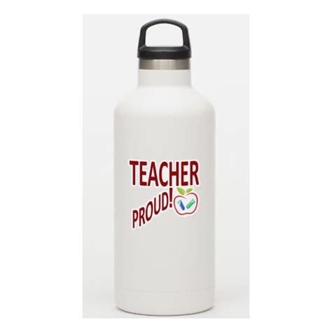 Science Teacher Proud Vinyl Sticker Math Proud