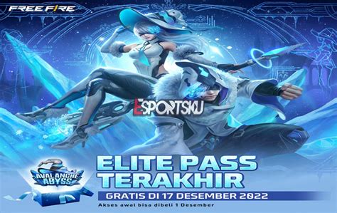 Elite Pass Terakhir Free Fire Ff Ini Tampilannya Esportsku