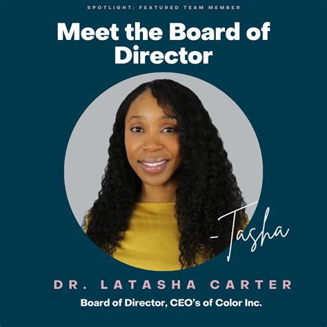 Adeeb Borden On Linkedin Were Excited To Welcome Dr Latasha Carter