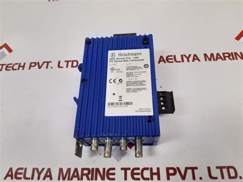Hirschmann Ozd Genius G12 Fo Genius Bus Transceiver Aeliya Marine Tech