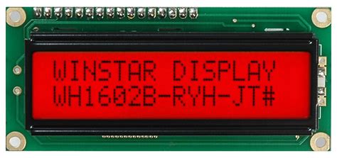 1602 LCD モジュール 16x2行 WH1602B ウィンスターディスプレイ