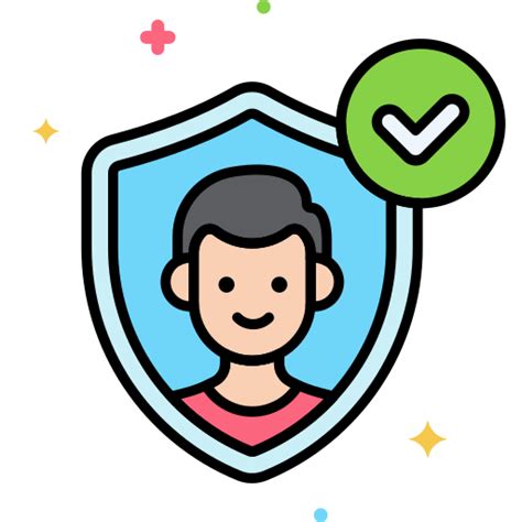 Authentication Flaticons Lineal Color Icon