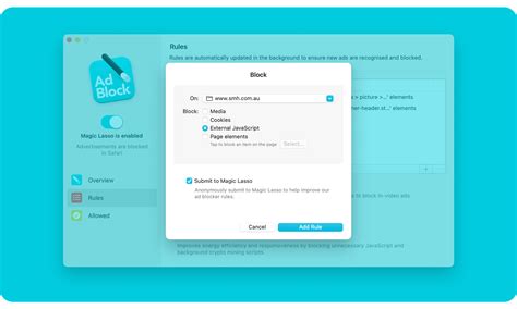 Introducing Tap To Block Custom Rules And Strict Mode Magic Lasso Adblock