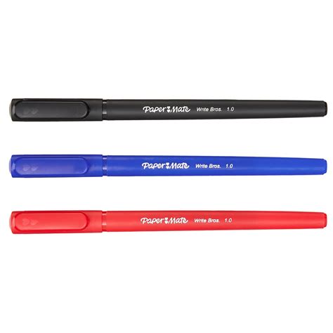 Paper Mate Ballpoint Stick Pens Black Medium 10 Mm 60pk Grand And Toy