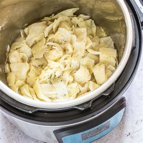 Buttered Instant Pot Cabbage Recipes From A Pantry