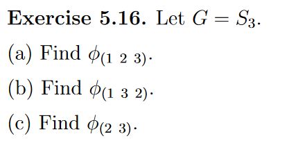 Solved Exercise 5 16 Let G S3 Chegg Com