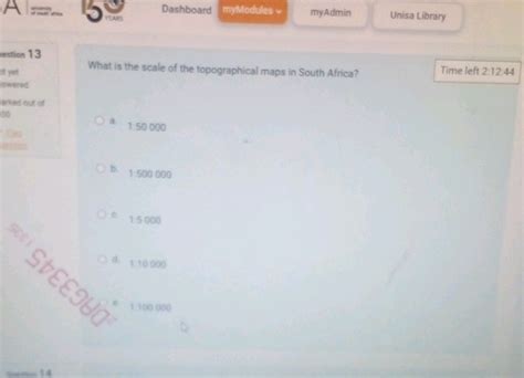 Dashboard 15 Maditas MyAdmin Unisa Library StudyX