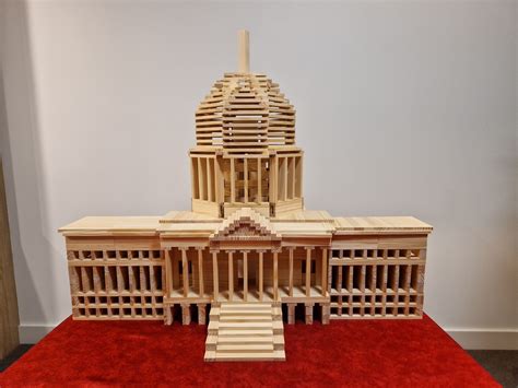 Kapla Wooden Plank Models And Timelapse Builds