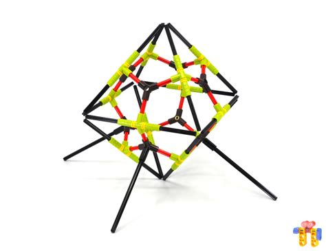 Lego Moc Large Regular Octahedron By Xilanium Rebrickable Build