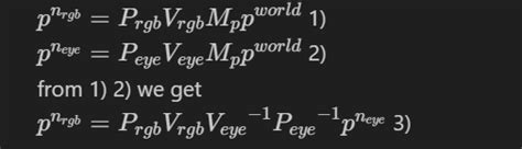 How To Reproject Rendertexture From Cameraa To Match What Camerab Sees