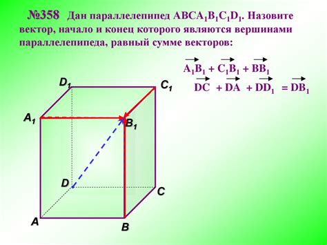 Компланарные векторы Правило параллелепипеда презентация онлайн