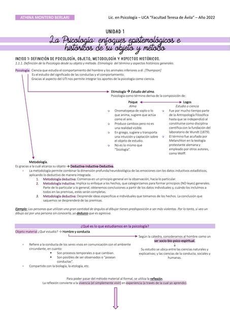 Psicología General uDocz