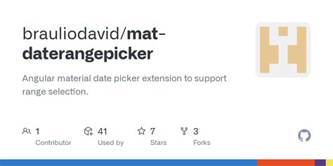 Github Brauliodavidmat Daterangepicker Angular Material Date Picker