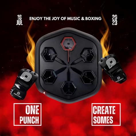 One Punch Smart Music Boxing Machine Video Created By 41 OFF
