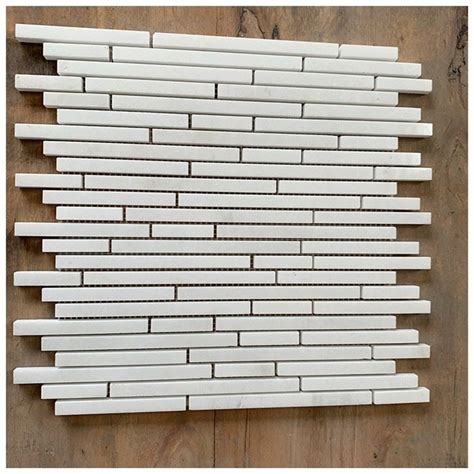 China Linear Marble Mosaic Tile Suppliers Factory Buy Linear Marble