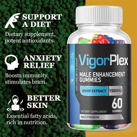 Buy Vigorplex Gummies For Men Vigor Plex Gummies 1 Pack Online At
