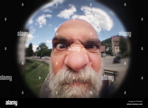 Looking Through Peephole Hi Res Stock Photography And Images Alamy