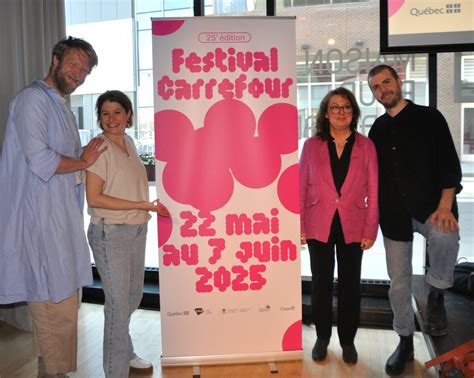 10 Avril Dévoilement De La Programmation Festival Carrefour Arts Et
