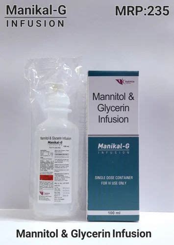 Mannitol Glycerin Infusion At ₹ 235piece Mannitol Injections In