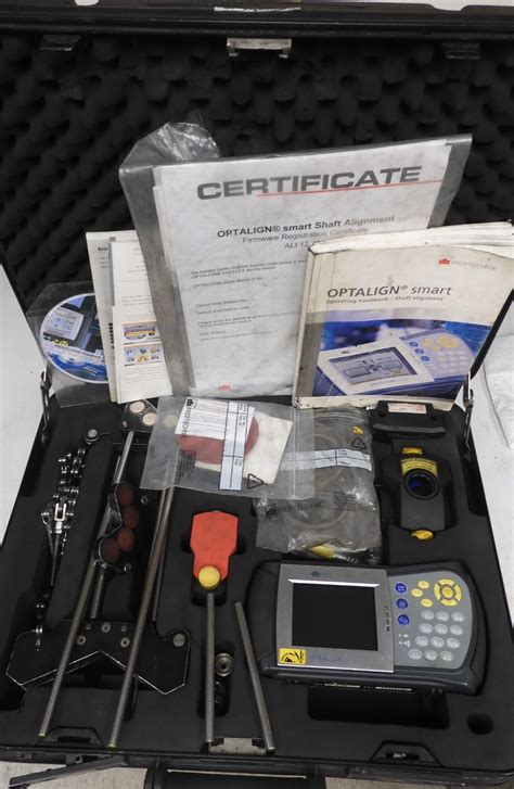 Pruftechnik Optalign Smart Laser Shaft Alignment Tool Ali 12200 Qa70