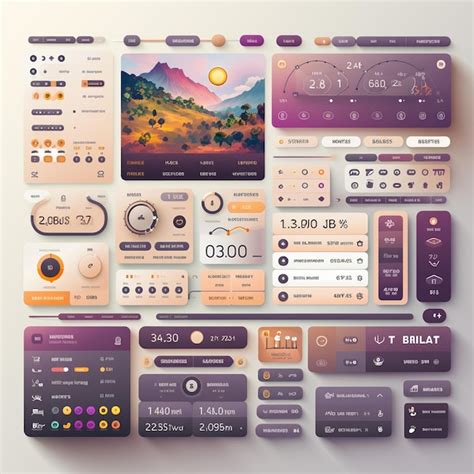 Ui Kit Premium Ai Generated Image