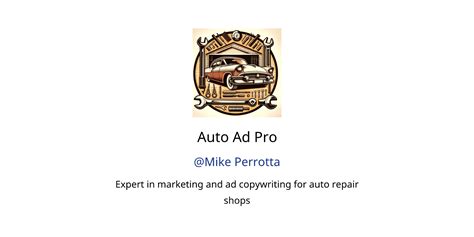 Auto Ad Pro GPTs Features And Functions Examples And Prompts GPT Store