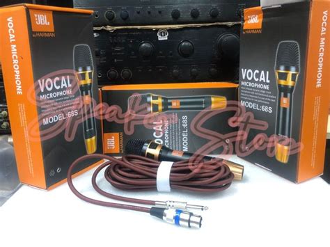 Jbl S Vocal Dynamic Wired Microphone And Heavy Duty Microphone Wire Tested Before Ship Out