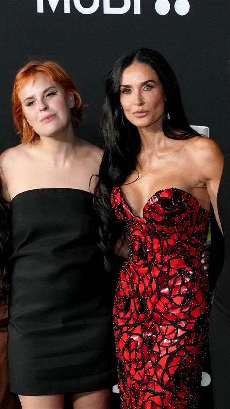 Demi Moore Daughter Bruce Willis And Demi Moores Daughter Tallulah
