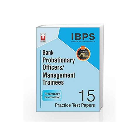 Ibps Cwe Bank Probationary Officersmanagement Trainees 15 Practice