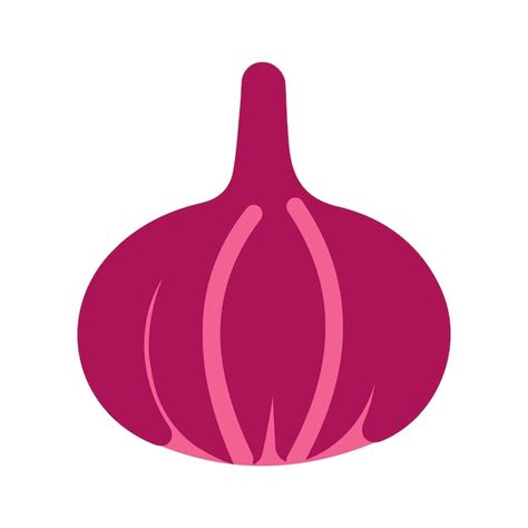 붉은 양파 과자 제과 벡터 일러스트 아이콘 프리미엄 벡터