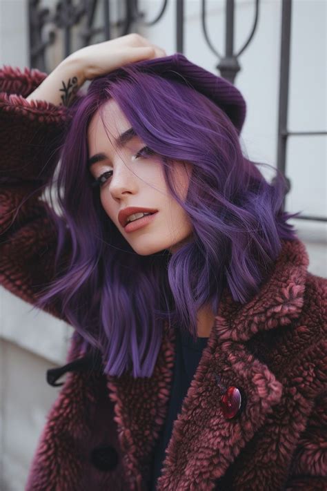 Purple Hair Artofit