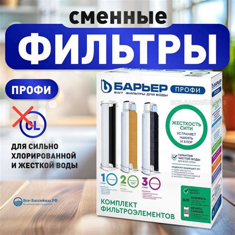 Комплект фильтроэлементов Барьер ПРОФИ Жесткость Сити купить на OZON по ...