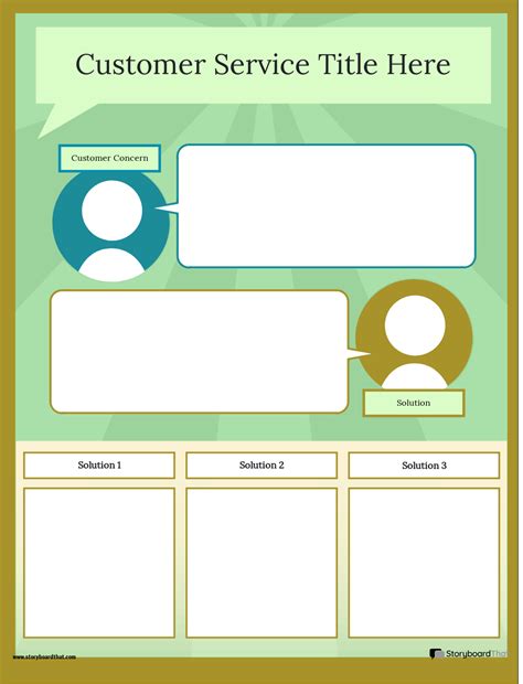 Corporate Customer Service Template 4 Storyboard