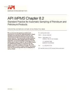 API MPMS Chapter 8 Api Mpms Chapter 8 Pdf PDF4PRO