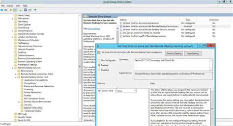 Remote Desktop Session Time Limit Set Idle Timeout In Windows Server
