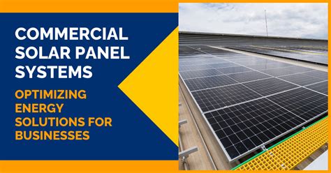 Commercial Solar Panels Affordable Energy For Business